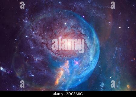 Outer space. Science fiction cosmos. Elements of this image furnished ...