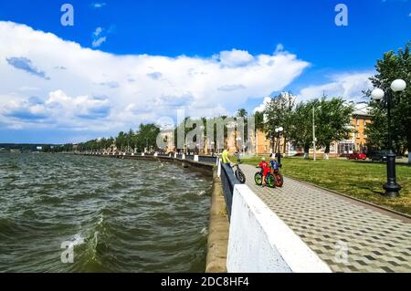 Votkinsk city panorama in Udmurt Republic, Russia Stock Photo - Alamy