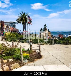 Monterey city views. Monterey is a city on Californias rugged central ...