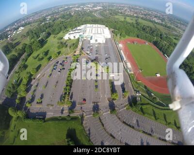 Aerial photo of Guildford Spectrum Stock Photo - Alamy