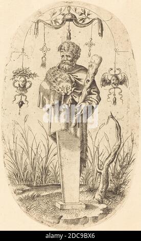 Jean Mignon, (artist), French, active 1543 - active c. 1545, Horned ...