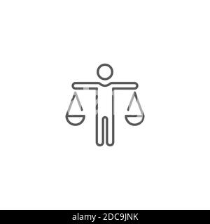 Business ethic color icon. Honesty. Morality. Law and regulation. Moral ...