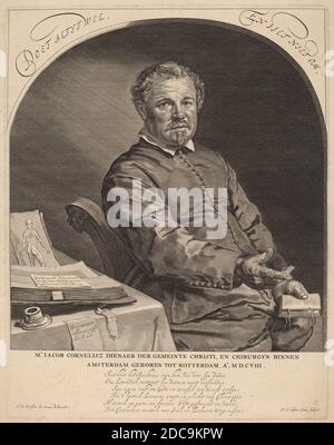 This engraving by Frederik Hendrik van den Hove after Cornelis Visscher ...