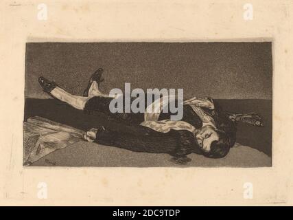 The Dead Toreador (Torero mort) Édouard Manet (French, 1832-1883). The ...