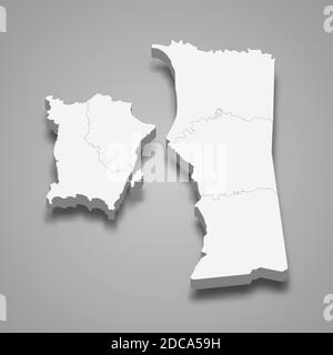 Penang map vector illustration. Malaysian city. State in Malaysia Stock ...