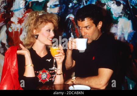 Audrey Landers mit Ehemann Donald Berkowitz bei einem Besuch in Hamburg ...