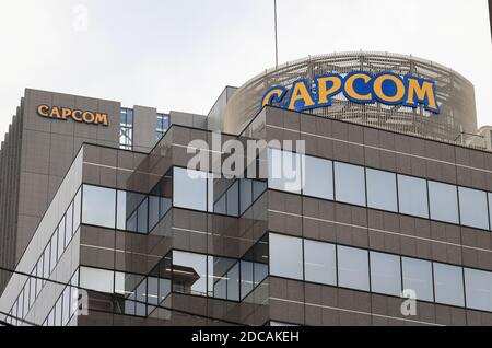 Osaka, Japan. 20th Nov, 2020. This picture shows Japanese video game ...