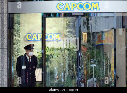 Osaka, Japan. 20th Nov, 2020. This picture shows Japanese video game ...