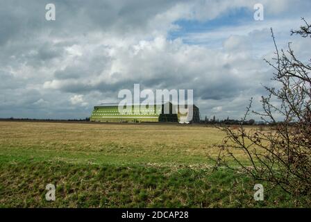 Airship Sheds at Cardington, Bedfordshire, UK Stock Photo - Alamy