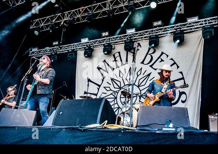 Devon Allman and Duane Betts with The Allman Betts Band performs at ...