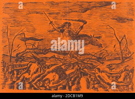 War, La Guerre, by Henri Rousseau, circa 1894, Musee D'Orsay Art ...