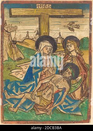 Pietà with Saint John; c. 1475/1485 German 15th Century, Pietà with ...