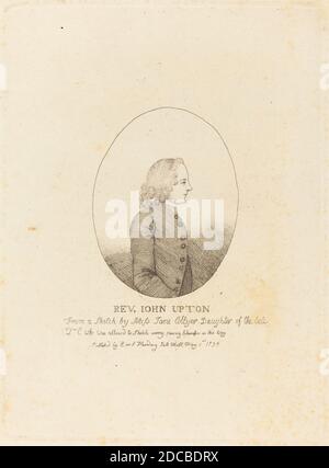 Reverend John Upton; published 1794 After Jane Collyer, Reverend John ...