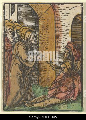 Jesus Healing the Man Possessed With a Devil (Jesus Heals a Demoniac ...
