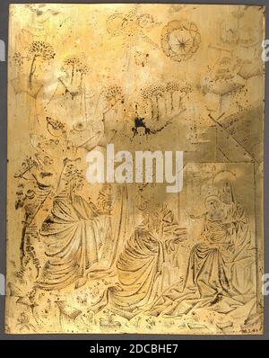 Plaque from Triptych, German, mid-15th century Stock Photo - Alamy