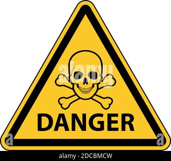 danger skull icon Stock Vector Image & Art - Alamy