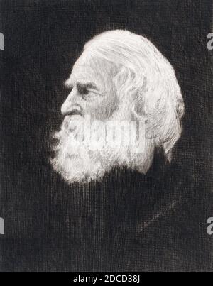Henry Wadsworth Longfellow, American Poet Stock Photo - Alamy