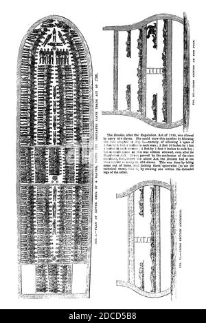 Brookes, English Slave Ship, 1788 Stock Photo - Alamy