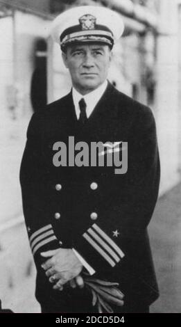 Kenneth Whiting aboard USS Saratoga CV-3 Stock Photo - Alamy