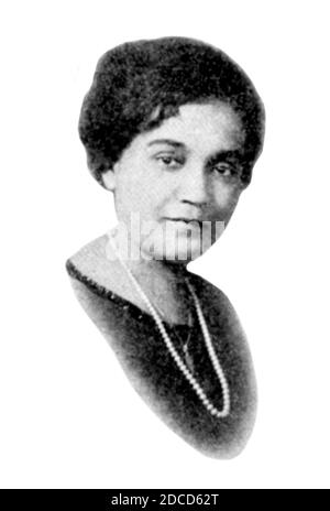 Jessie Redmon Fauset, American Author Stock Photo - Alamy