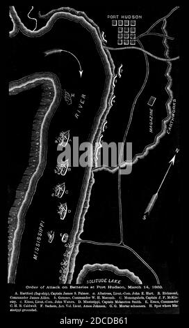 Siege of Port Hudson, Order of Attack, 1863 Stock Photo - Alamy