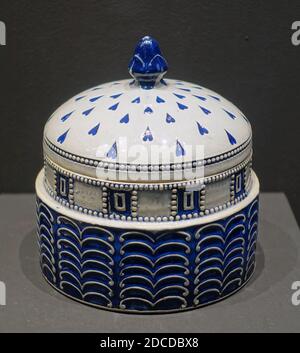 Kitchen container by Albin Muller, 1908-1912, earthenware Stock Photo ...