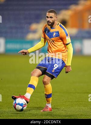 Mansfield Town's Jordan Bowery during the Sky Bet League Two match at ...