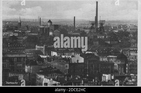 Kattowitz Panorama 2 Stock Photo - Alamy