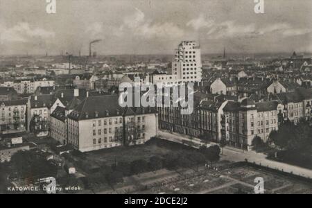 Kattowitz Panorama 2 Stock Photo - Alamy