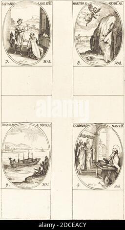 "Jacques Callot, St. Stanislaus; The Apparition of St. Michael; The ...