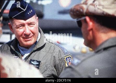 King Fahd International Airport - 354th TFW Tent City Stock Photo - Alamy
