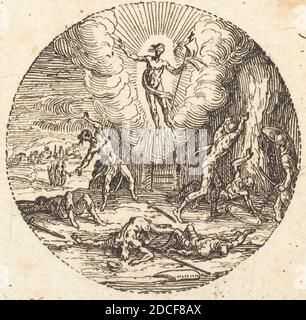 "Jacques Callot, The Resurrection, c. 1631, etching, R.L. Baumfeld ...