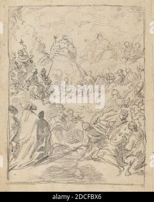 The Triumph of the Trinity (The Gloria) Francesco Solimena, The Triumph ...