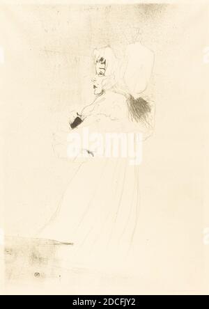 Miss May Belfort (large plate) by Henri de Toulouse-Lautrec, 1895 ...