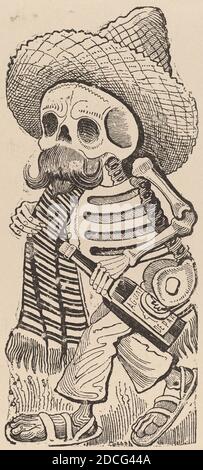José Guadalupe Posada, Calavera Maderista, Mexican, 1851 - 1913 Stock ...
