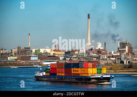 The Chemical Park Krefeld-Uerdingen, Chempark, here more than 20 ...