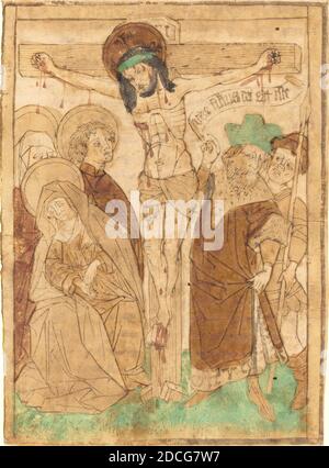 Christ on the Cross; c. 1450/1460 German 15th Century, Christ on the ...
