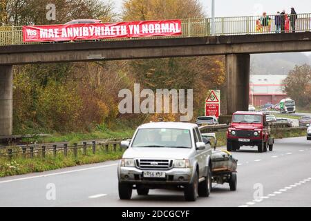 Carmarthen, Carmarthenshire, Wales, UK. 5 November, 2025. Following ...