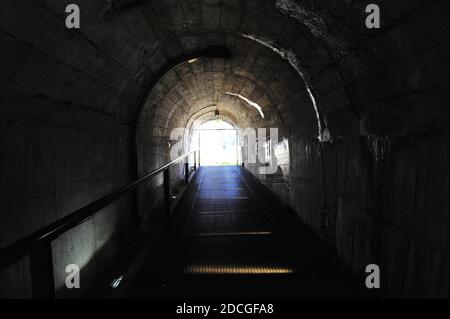 tunnel vision as a symbol for human fear and anxiety Stock Photo - Alamy