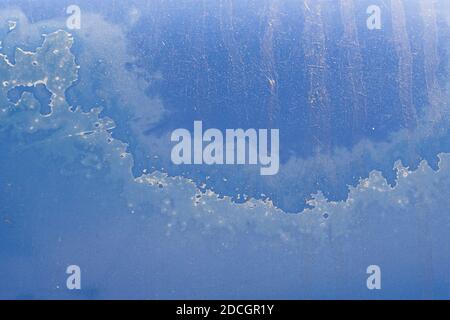 Peeling and flaking paint on car body chassis, delamination Stock Photo ...