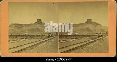 Green River Butte., Jackson, William Henry (1843-1942), Union Pacific ...