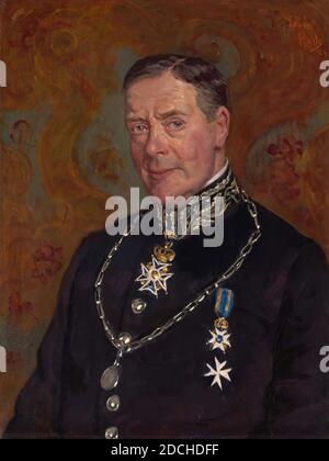 painting, Louis Jacob Hartz, 1925, Signature front, top right: Louis ...