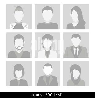 businessman avatar cartoon character black and white Stock Vector Image ...