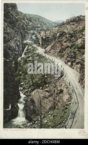 Rainbow falls, Manitou Rainbow falls, Manitou.; Rainbow falls, Manitou ...
