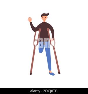 Cartoon physical injured hurt human body parts. Body pain, physical ...