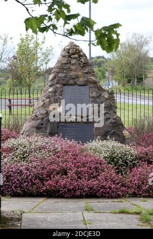 totem pole, Muirkirk village, East Ayrshire,Scotland,UK Stock Photo - Alamy