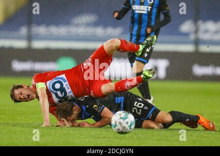 Kortrijk's Hannes Van Der Bruggen pictured in action during a Croky Cup ...