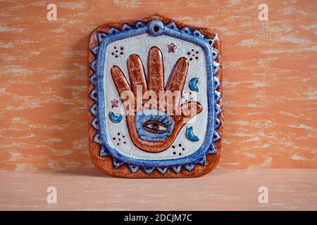 Jewish protection symbols Stock Photo - Alamy