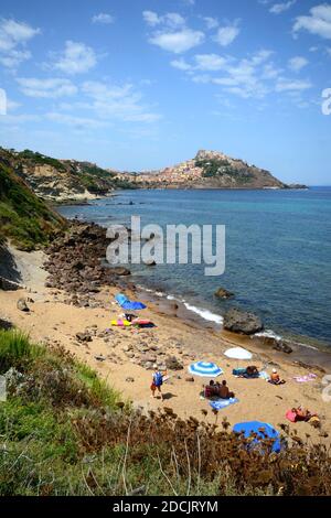 magnificent and uncrowded beach near Castelsardo, Saridinia. The ...
