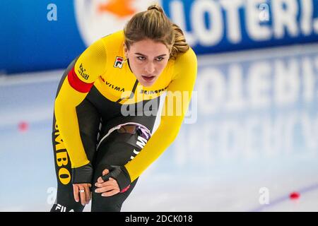 HEERENVEEN, NETHERLANDS - NOVEMBER 21: Robin de Groot during the Daikin ...